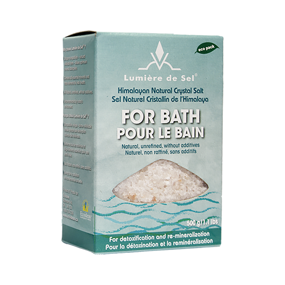 Himalayan Salt Box - Bath Salt - (500g) – Ecoideas