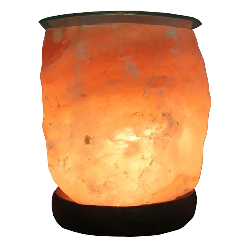 Salt Lamp Diffuser w/glass top - (5") – Ecoideas